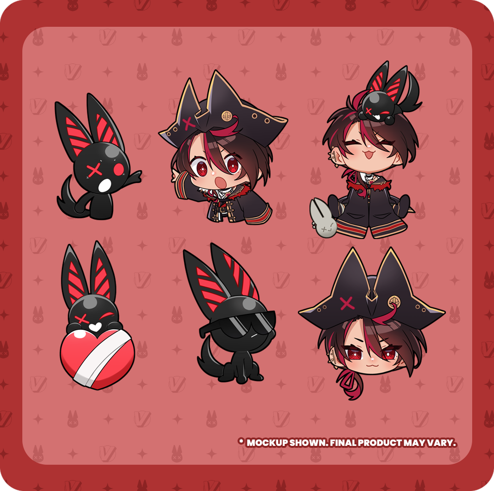 KURO's Sticker Collection (Pre-order) – VShojo Store