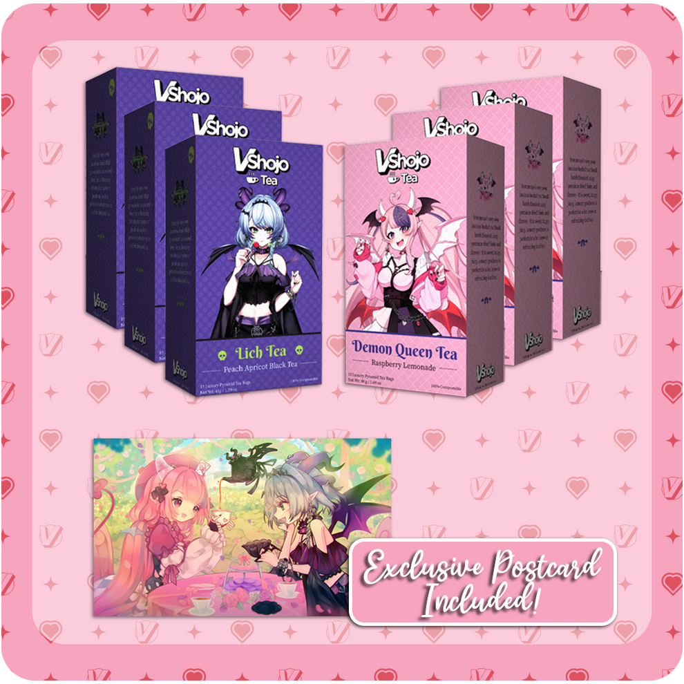 Tea Time Triple Bundle ft. Apricot & Ironmouse – VShojo Store